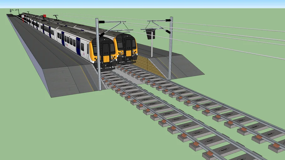 c2c Train Station | 3D Warehouse