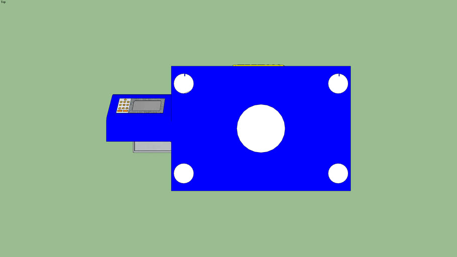 concrete cube compression test | 3D Warehouse