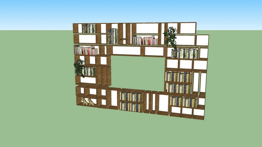 Wooden SHELFS | 3D Warehouse