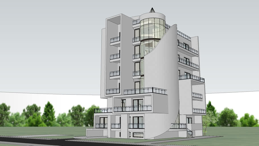 apartment building | 3D Warehouse