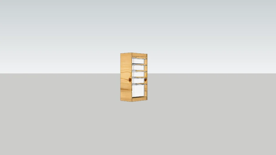 Trofast Ikea 91x44x30 | 3D Warehouse