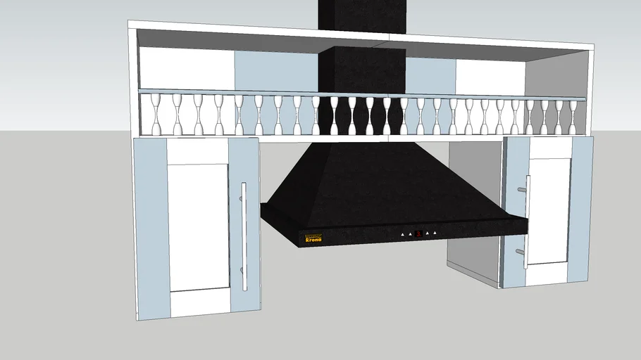 Modular kitchen sections - top -7 | 3D Warehouse