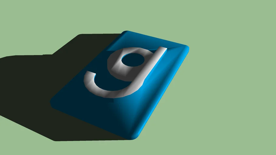 Garry'd Mod logo | 3D Warehouse