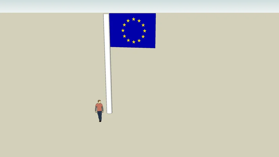 eu flag | 3D Warehouse