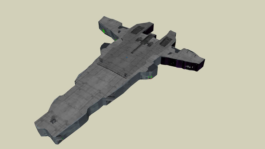 Victory II Class Frigate From Star Wars Battlefront 2........ Sort Of ...