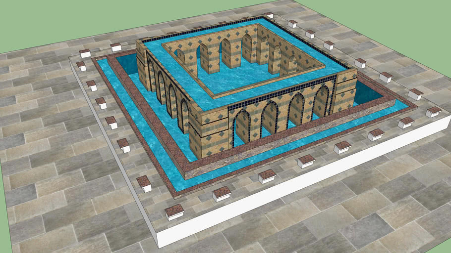 pool ablution area | 3D Warehouse