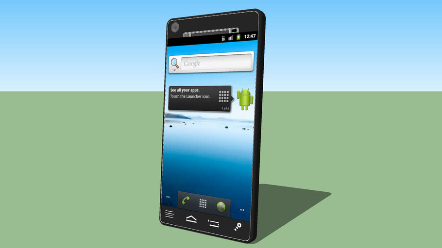 The Android Dream Phone | 3D Warehouse