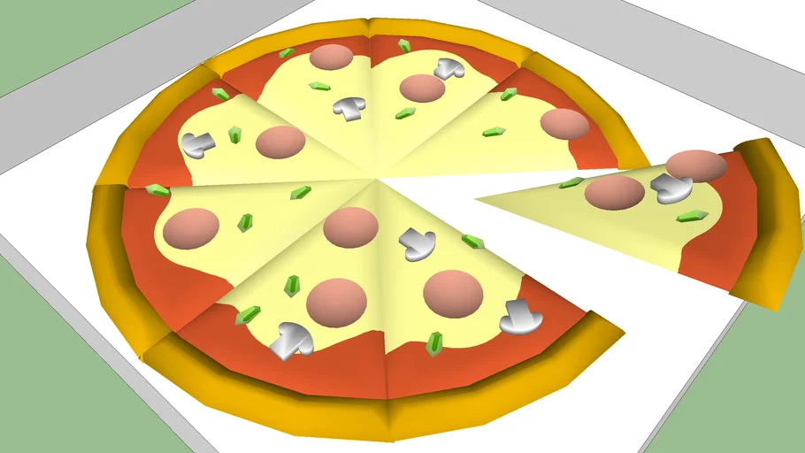 Pizza | 3D Warehouse