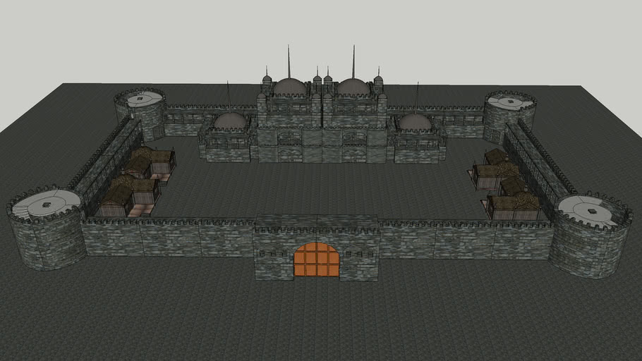 Amazing_Castle SKYRIM @architect_mukhtarov | 3D Warehouse