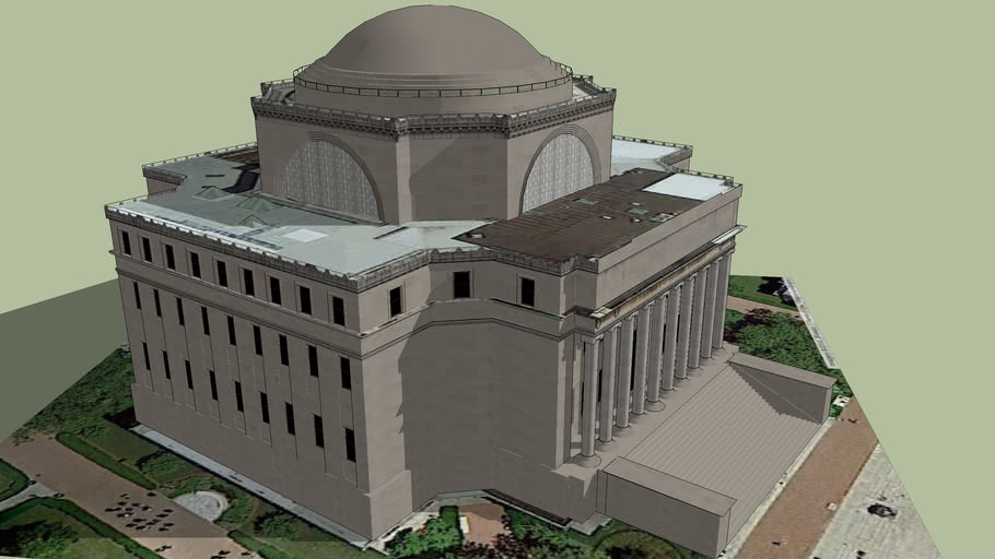 Low Library, Columbia University (Semi Final) | 3D Warehouse