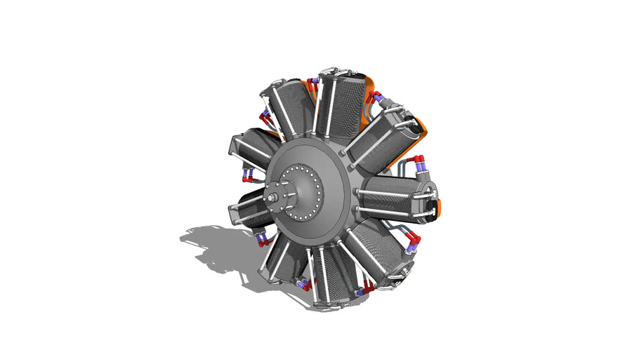 Sopwith Camel Engine | 3D Warehouse