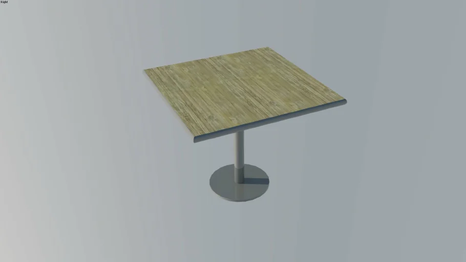 Dining table 87 x 87 cm (FEE5) | 3D Warehouse