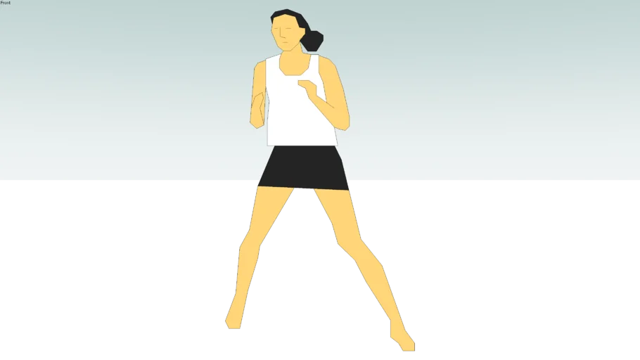 2d woman | 3D Warehouse