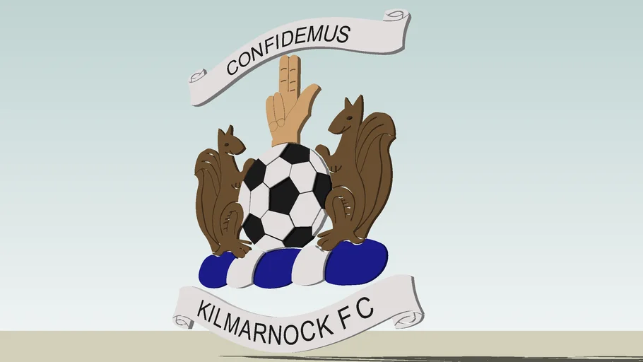 Kilmarnock Football Club Crest | 3D Warehouse