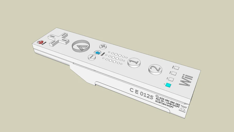 Nintendo Wii Remote | 3D Warehouse