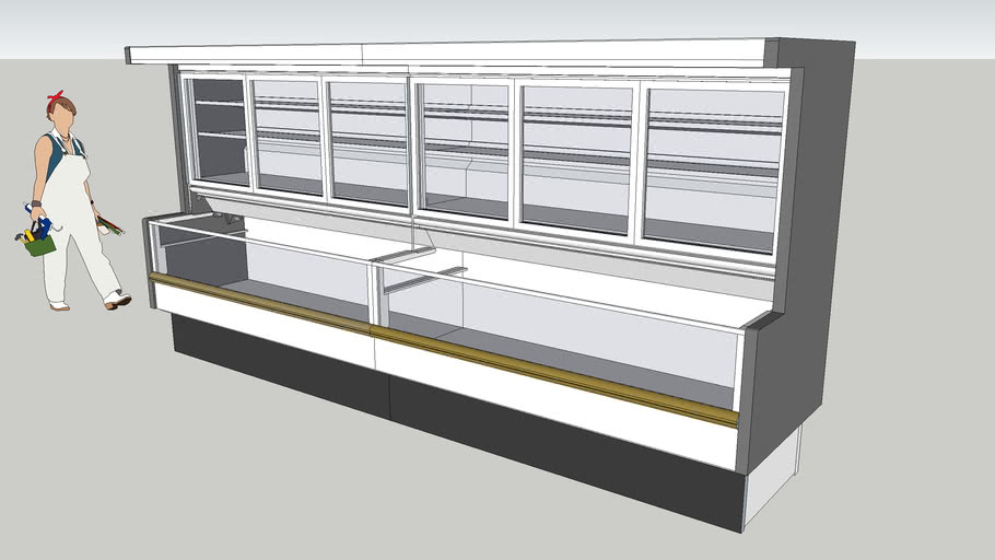 Built in Combo Freezer | 3D Warehouse