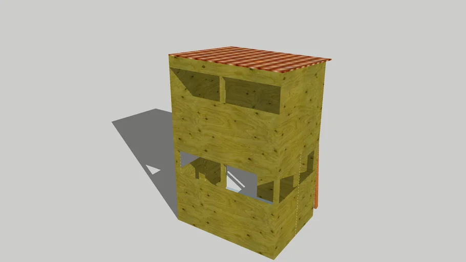 airsoft two story fort | 3D Warehouse