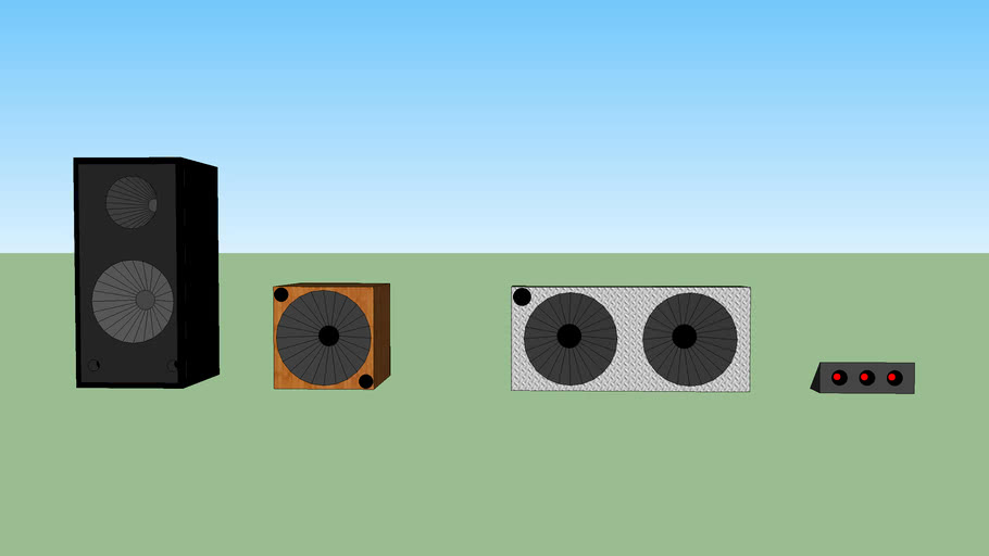 speakers | 3D Warehouse