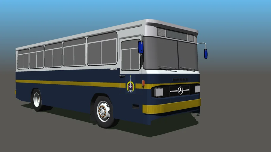 Mercedes Benz O 306 PPD Jakarta V1 | 3D Warehouse