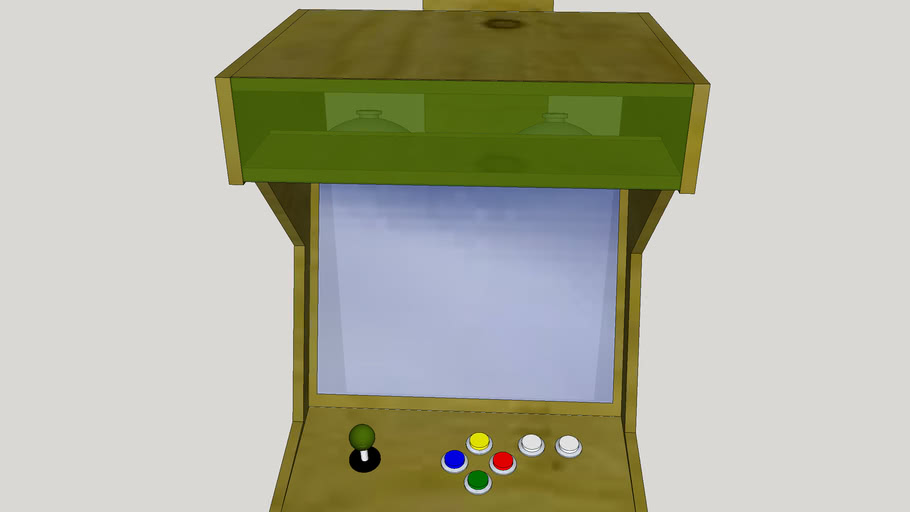 Mini Arcade Cabinet | 3D Warehouse
