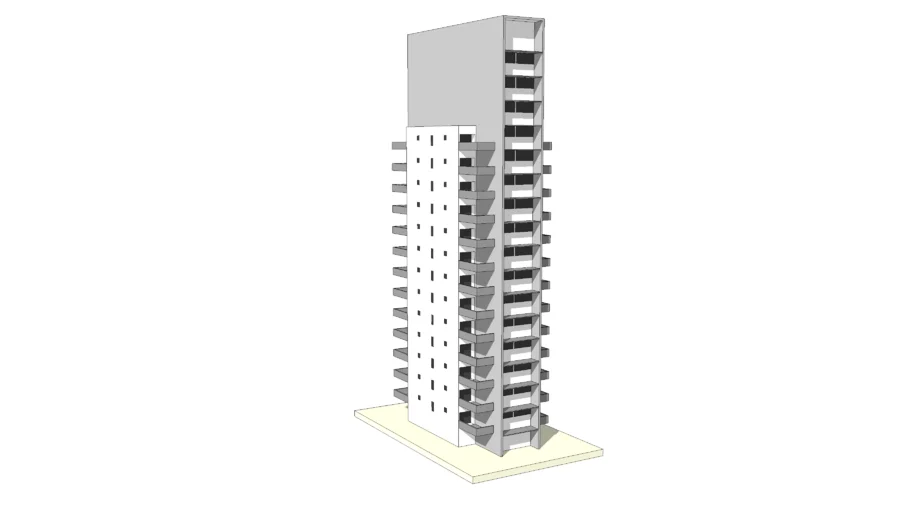 Maquete Edifício | 3D Warehouse