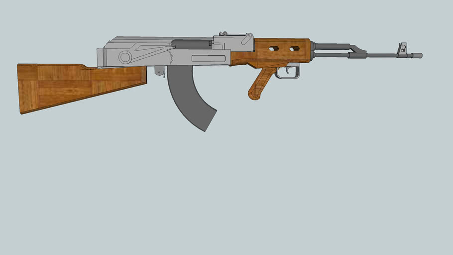 bullpup ak 47 | 3D Warehouse