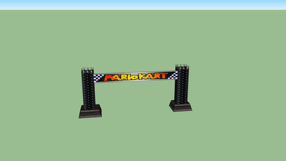Mario Kart 'Start Gate' | 3D Warehouse
