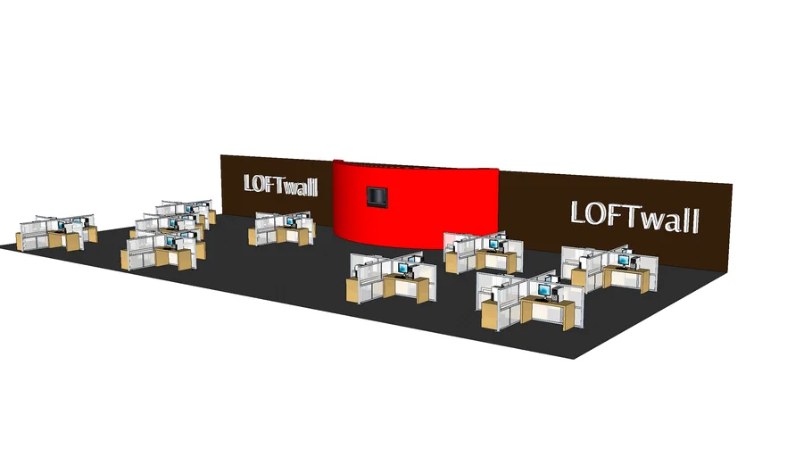 LOFTwall Office | 3D Warehouse