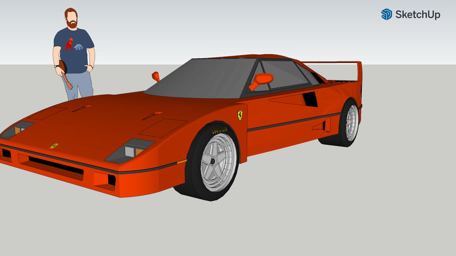ferrari f40 | 3D Warehouse