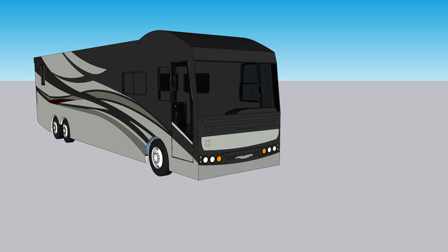 2007 Fleetwood American Eagle (Class A motorhome) RV | 3D Warehouse