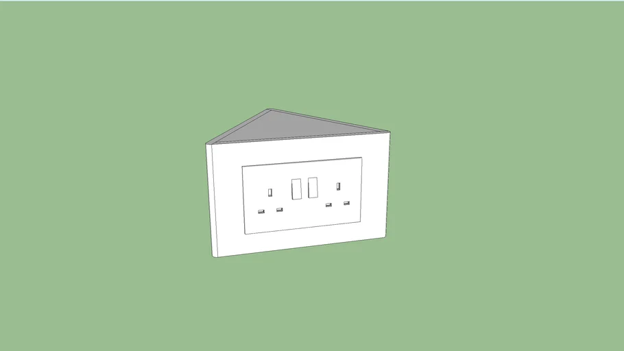 Hanging Power Socket | 3D Warehouse