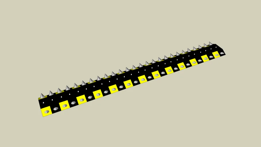 Police Spike Strip | 3D Warehouse