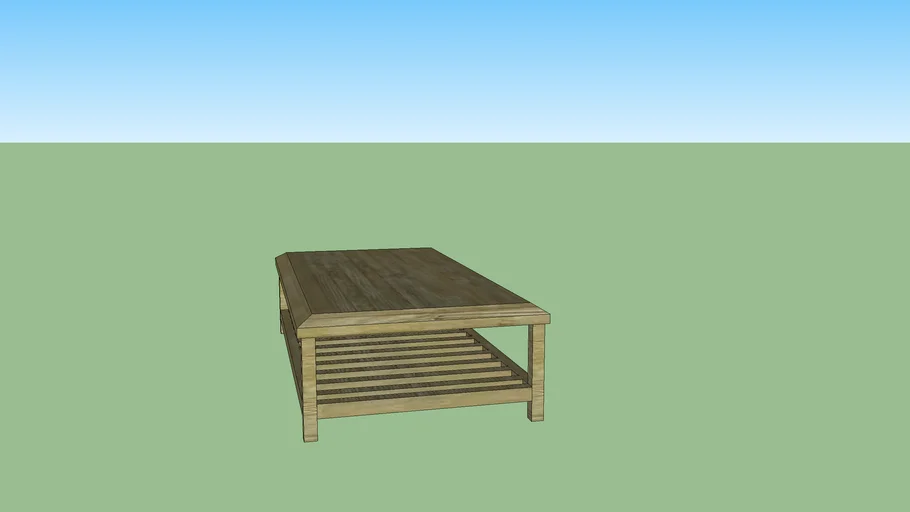 Antique Coffee Table | 3D Warehouse