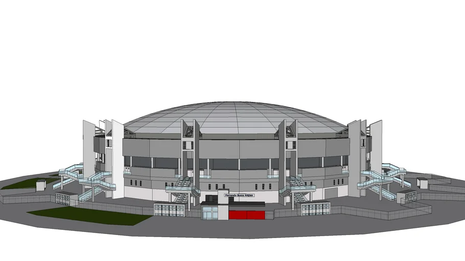 Fernando Buesa Arena | 3D Warehouse