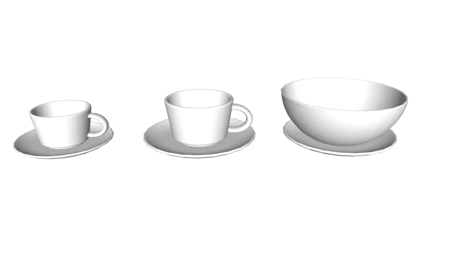Coffee cups | 3D Warehouse
