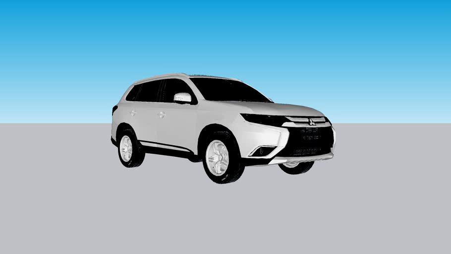 2016 Mitsubishi Outlander GT | 3D Warehouse