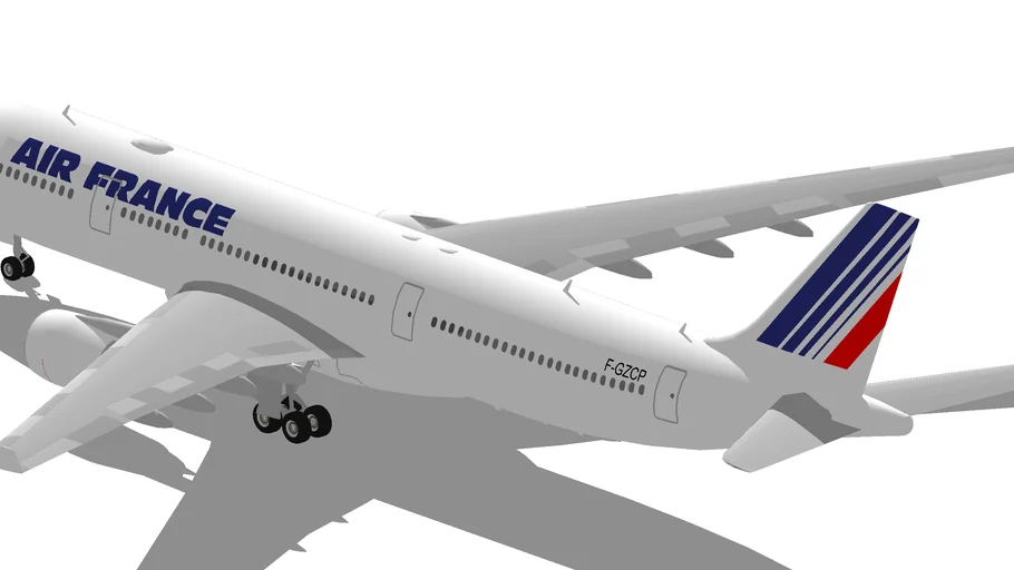 Air France Airbus A330-203 F-GZCP | 3D Warehouse
