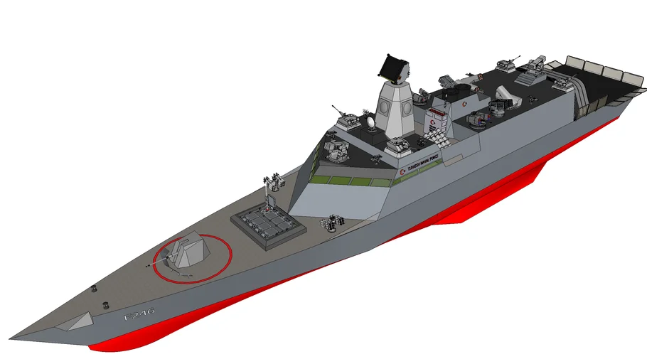 Turkish Frigate (Milgem II Project) | 3D Warehouse