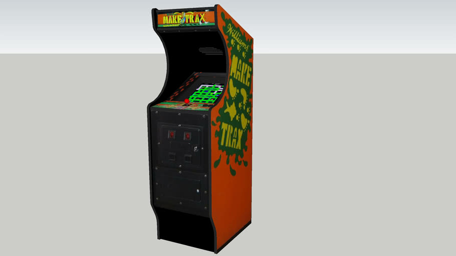 Make Trax cabaret arcade game | 3D Warehouse