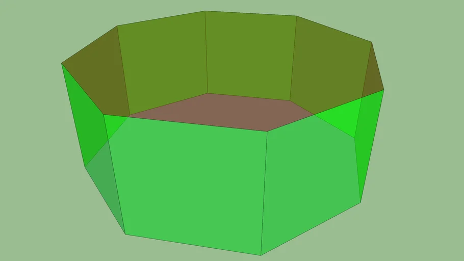 Octagonal prism | 3D Warehouse