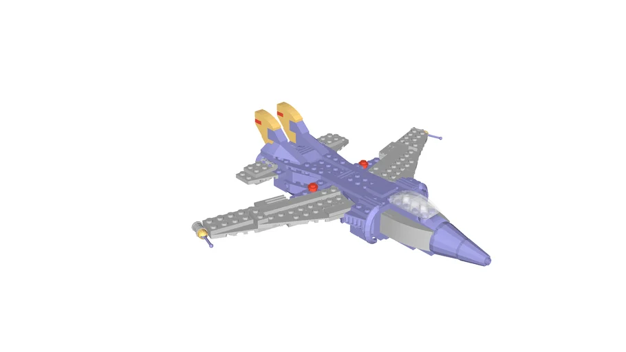 Toy Lego Thunder Wings Plane | 3D Warehouse