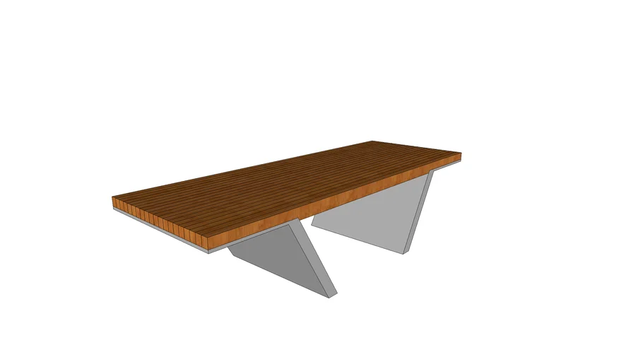 Bench 7 | 3D Warehouse