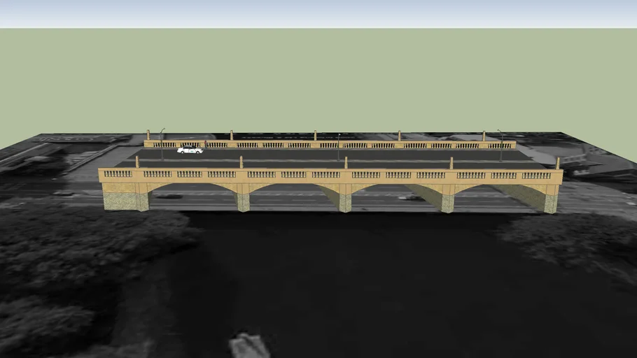 Castle Bridge, Cardiff. | 3D Warehouse