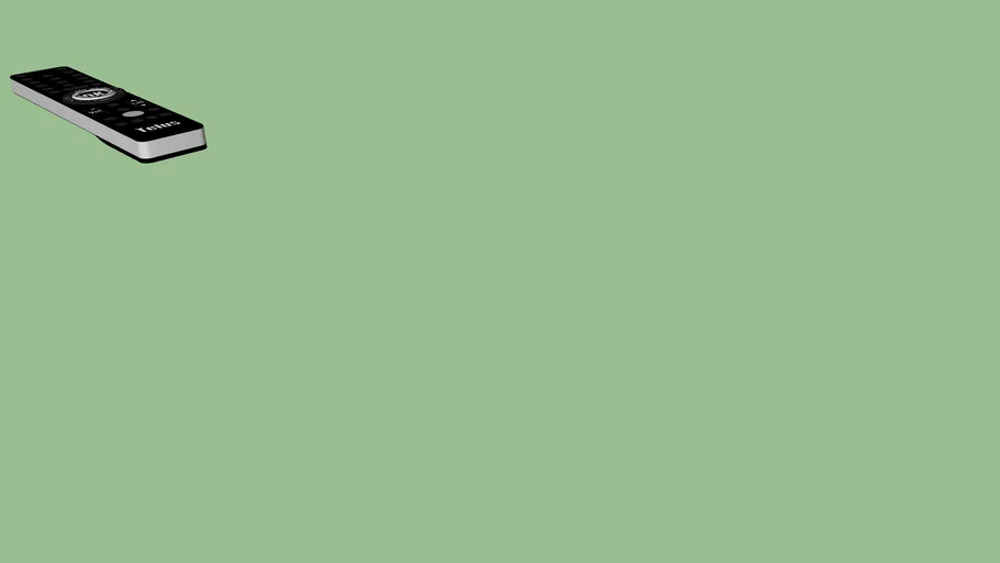 Telus Slimline Remote | 3D Warehouse