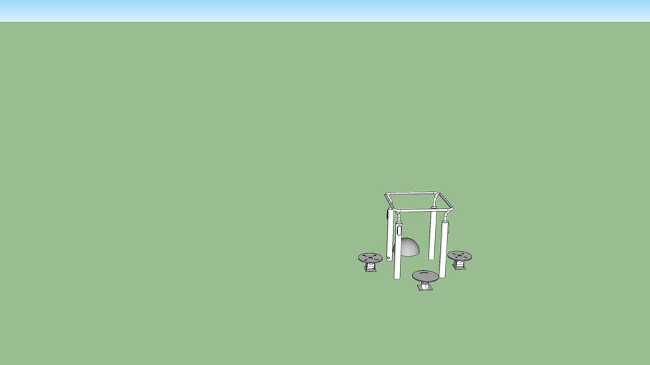 Kompan balance station | 3D Warehouse