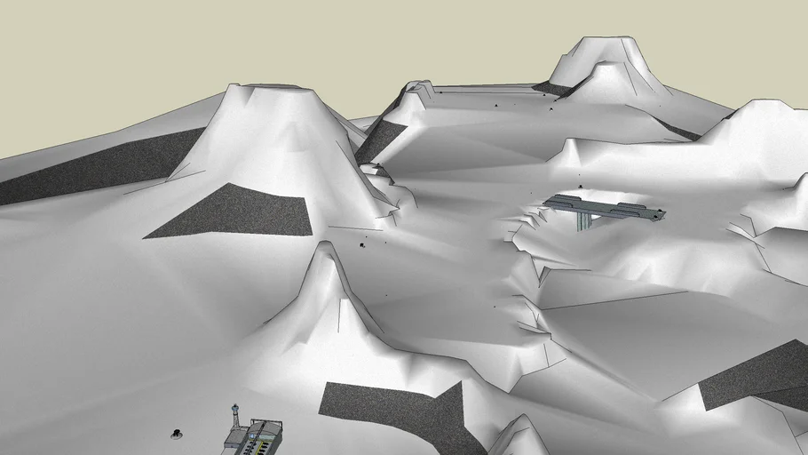 UNSC base, unfinished | 3D Warehouse