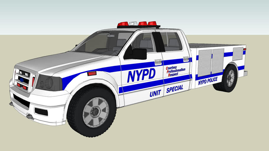 FORD F-150 NYPD UNIT SPECIAL | 3D Warehouse