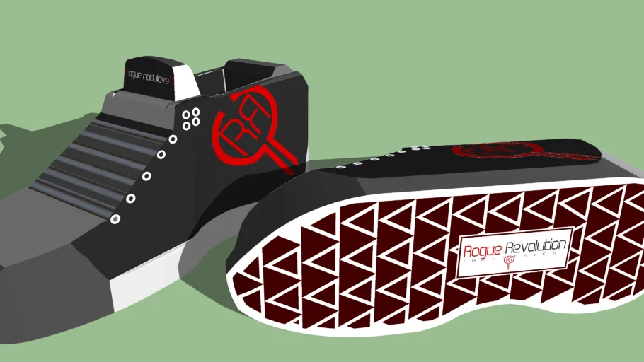 Rogue Revolution Spartan XT7 Shoes | 3D Warehouse