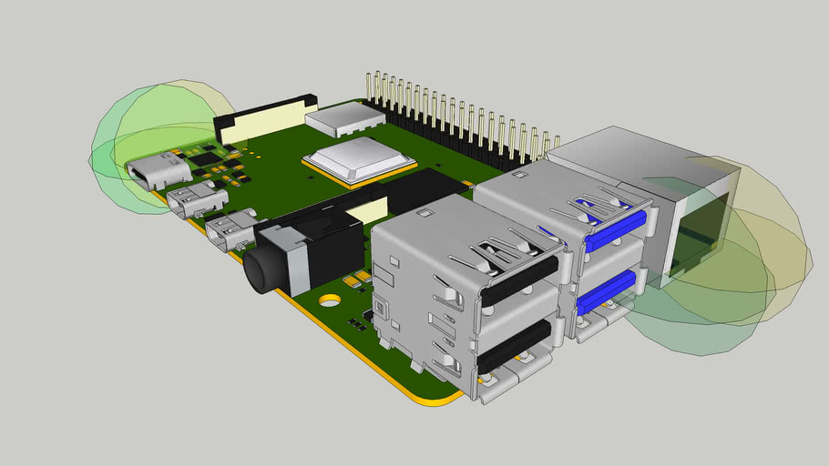 Raspberry Pi 4 | 3D Warehouse