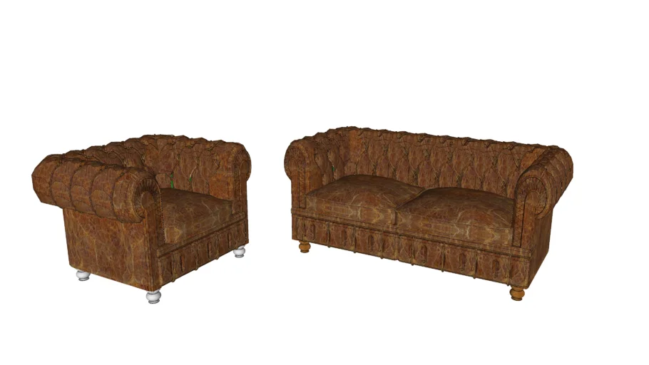 SOFA Chester Field | 3D Warehouse